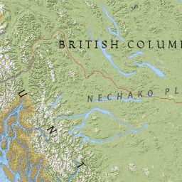 Map - Outdoor Adventures around Prince George and Northern BC Canada