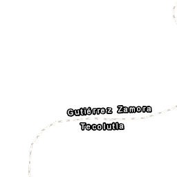 Mapa de Tecolutla en Veracruz, con vista satélite