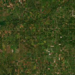 Porter County Contour Map