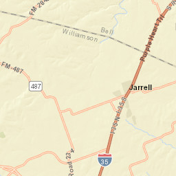 County of Williamson, Esri, HERE, Garmin, NGA, USGS, NPS