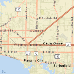 County of Bay, Esri, HERE, Garmin, NGA, USGS, NPS