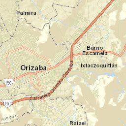 ¿Cómo llegar a Orizaba? - Calcula ruta
