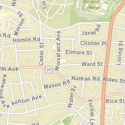Newton Ma Zip Codes Map - Maping Resources