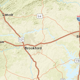 State of North Carolina DOT, Esri, HERE, Garmin, NGA, USGS, NPS
