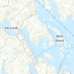 City of Laconia Conservation Easements Map