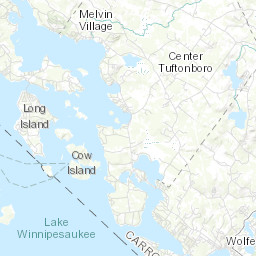 City of Laconia Conservation Easements Map