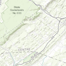 PSU Office of Physical Plant, Centre County Government, Esri, HERE ...