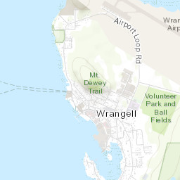 City and Borough of Wrangell, Esri Canada, Esri, HERE, Garmin, USGS ...