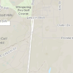 Bureau of Land Management, Esri Canada, Esri, HERE, Garmin, INCREMENT P ...