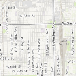 City of Chicago, Esri Canada, Esri, HERE, Garmin, INCREMENT P, USGS ...