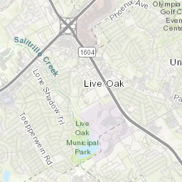 BCAD, Texas Parks & Wildlife, Esri, HERE, Garmin, INCREMENT P, USGS ...