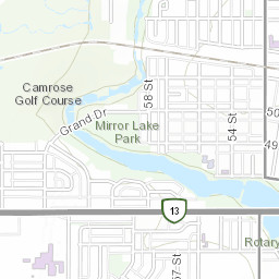 City of Camrose, Province of Alberta, Esri Canada, Esri, HERE, Garmin ...