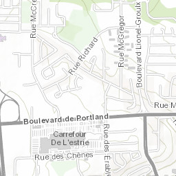 Carte interactive de la Ville de Sherbrooke