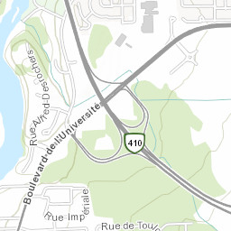 Carte interactive de la Ville de Sherbrooke