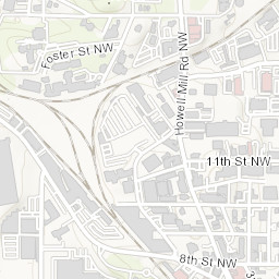 Georgia Tech Campus Map