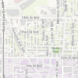 Georgia Tech Campus Map