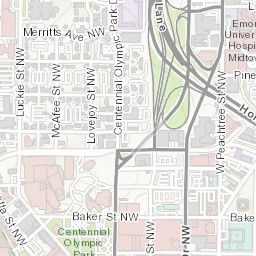 Georgia Tech Campus Map