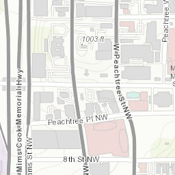 Georgia Tech Campus Map