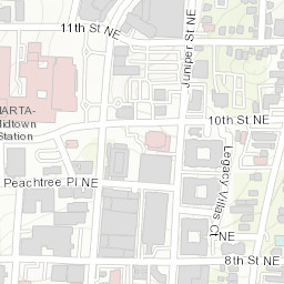 Georgia Tech Campus Map
