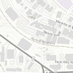 Georgia Tech Campus Map