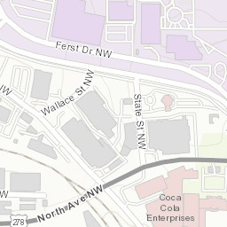 Georgia Tech Campus Map