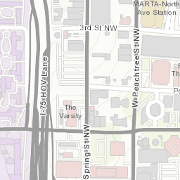 Georgia Tech Campus Map