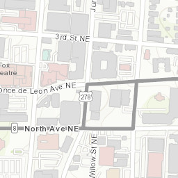 Georgia Tech Campus Map